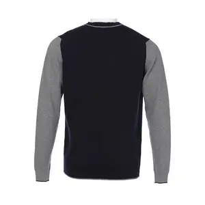 Emporio Armani Logo V-neck Pullover