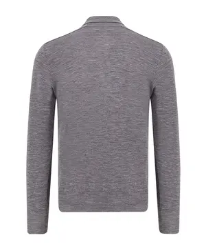 Burberry Long Sleeved Knitted Polo Shirt