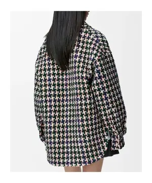 Loewe Oversized Houndstooth Overshirt