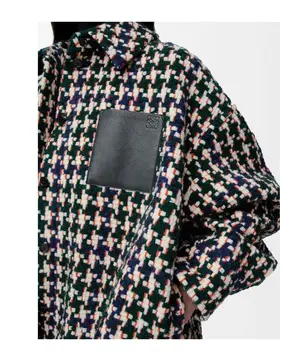 Loewe Oversized Houndstooth Overshirt