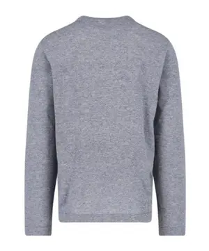 THE ROW Crew Neck Sweater With Ribbed Cuffs And Hem - Gray