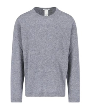 THE ROW Crew Neck Sweater With Ribbed Cuffs And Hem - Gray