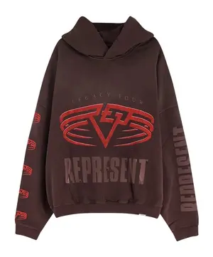 REPRESENT Reversible Living Legacy Tour Hoodie - Black