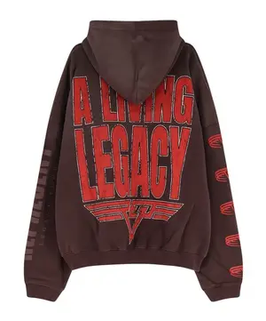 REPRESENT Reversible Living Legacy Tour Hoodie - Black