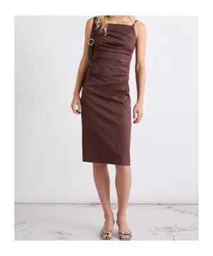 Marella Stretch Poplin Sheath Dress