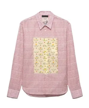 Prada Button-up Checked Shirt