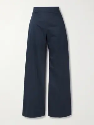 Carolina Herrera High-waisted Wide-leg Trousers