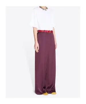 Dries Van Noten Wide-leg Trousers - Red