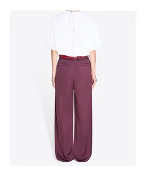 Dries Van Noten Wide-leg Trousers - Red