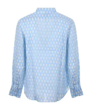 MC2 SAINT BARTH Pamplona Classic Shirt - Blue