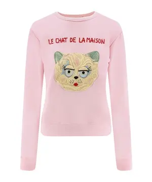 Valentino Garavani Embroidered Crewneck Sweatshirt