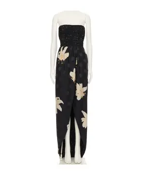 Valentino Garavani Apres L Hiver Lilium-pattern Gown