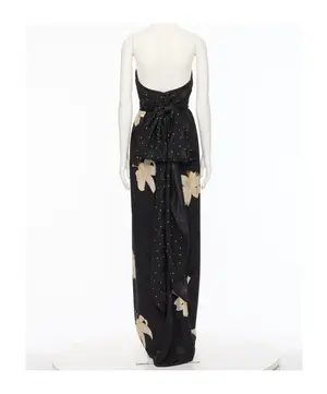 Valentino Garavani Apres L Hiver Lilium-pattern Gown
