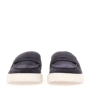 DOUCAL'S Penny Slip-on Loafers - Black