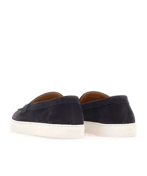 DOUCAL'S Penny Slip-on Loafers - Black