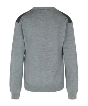 LANVIN V-neck Cardigan With Chest Pocket