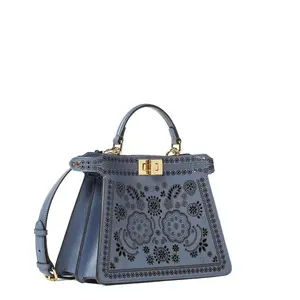 Fendi Peekaboo Iseeu Small Tote Bag - Blue