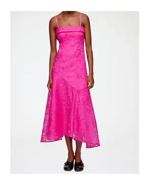 GANNI Shibori Organza Dress