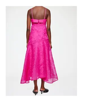 GANNI Shibori Organza Dress
