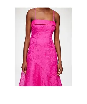 GANNI Shibori Organza Dress