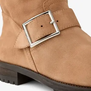 JIMMY CHOO Biker Mid Ankle Boots - Brown