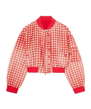 Ermanno Scervino Double-face Technical Fabric Bomber Jacket