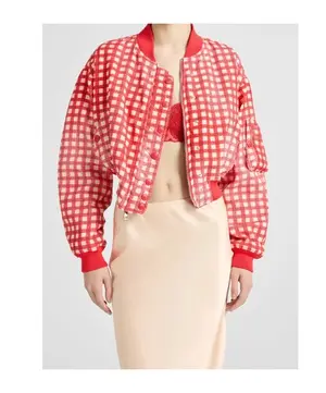 Ermanno Scervino Double-face Technical Fabric Bomber Jacket