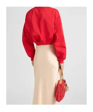 Ermanno Scervino Double-face Technical Fabric Bomber Jacket