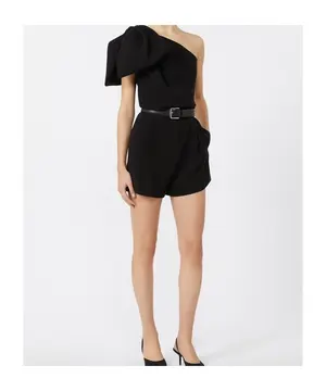 Max Mara Asymmetrical Jumpsuit With Bow Detail
