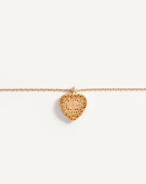 Valentino Garavani Coeur Royal Embellished Necklace