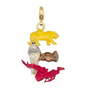 Marni Alphabet E Charm Pendant - Multicolor