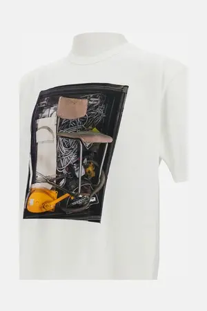 Junya Watanabe Photographic-printed Crewneck T-shirt
