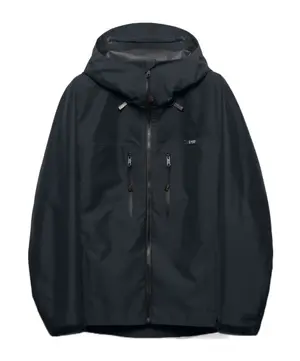 Prada Zip-up Hooded Jacket - Black