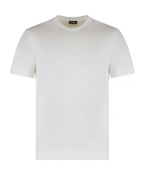 Zegna Zegna Crewneck Short-Sleeved T-Shirt No