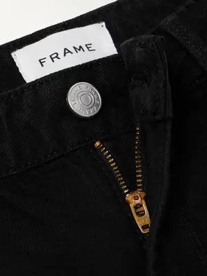 FRAME Frayed Denim Shorts
