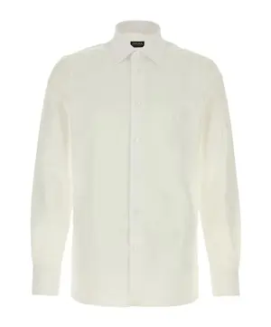 Zegna Classic Poplin Shirt - White
