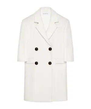 Givenchy Double Breasted Wool Coat