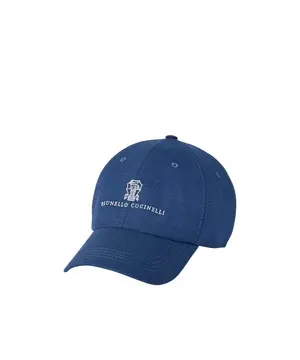Brunello Cucinelli Brunello Cucinelli Baseball Cap Royal Blue