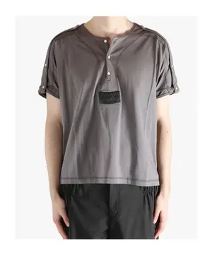 KIKO KOSTADINOV Snap-detail Henley T-shirt