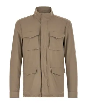Herno Stretch Field Jacket - Brown