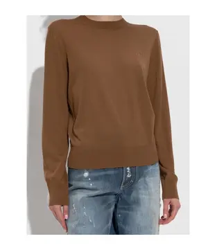 Dsquared2 Long Sleeve Knitted Pullover - Brown
