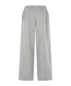 Loulou De Saison Wide-leg Drawstring Pants - Gray