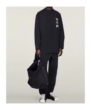 Y3 Long-sleeve Polo Shirt