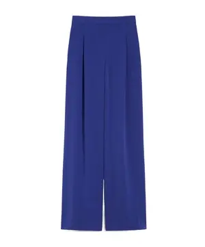 Blue Wide Leg Trousers