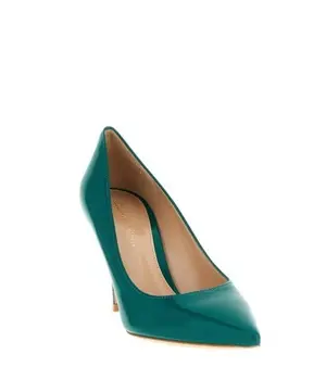 GIANVITO ROSSI Pointed-toe Stiletto Pumps - Green