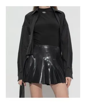 DIESEL® Zip Pleated Jacket With Button Cuffs