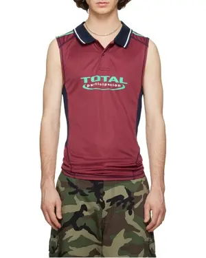 Martine Rose Shrunken Stretch Football Vest