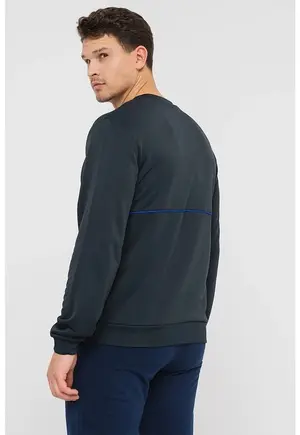 EA7 Round Neck Logo Sweatshirt
