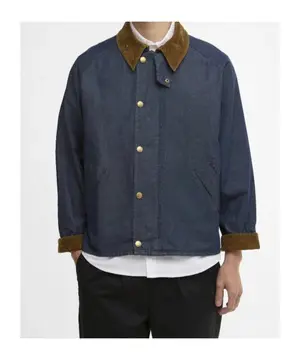 Barbour Corduroy Collar Denim Jacket