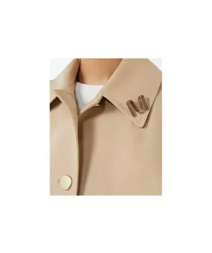 Max Mara Metallic M Brooch